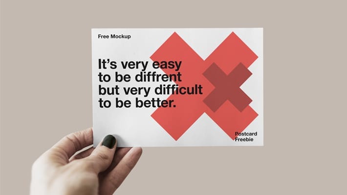 Free Postcard Mockup » CSS Author