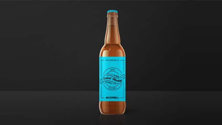 Beer Label Free PSD Mockup » CSS Author