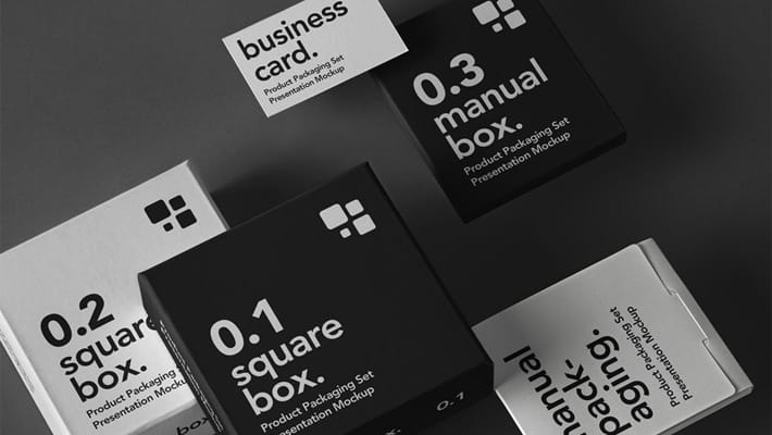 PSD Product Packaging Mockup Set » CSS Author