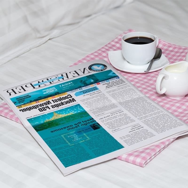 Free Awesome Morning Newspaper Mockup » CSS Author