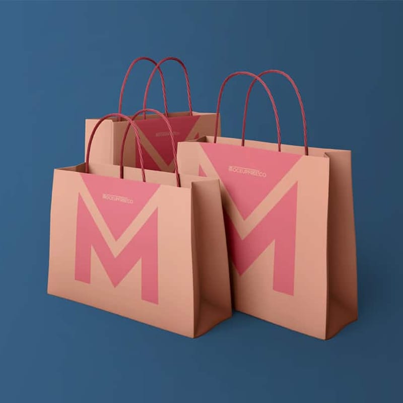 Paper Bag Free PSD Mockup » CSS Author