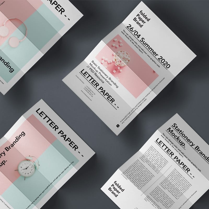 Paper PSD Letter Mockup » CSS Author