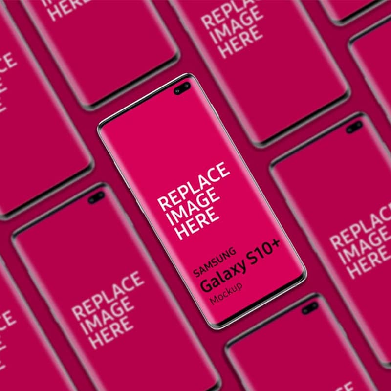 Samsung Galaxy S10+ Mockup PSD Free Template » CSS Author