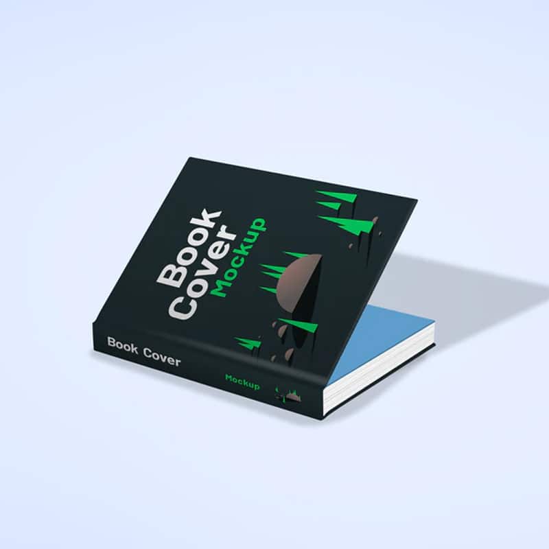 Slightly Open Book Cover Mockup » CSS Author