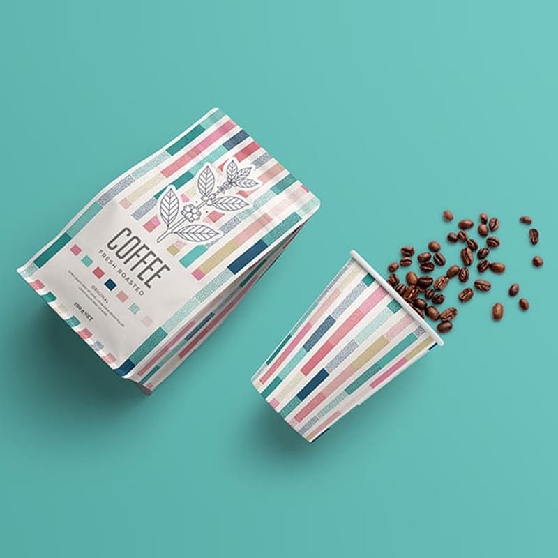 Coffee Packaging Free Mockup » CSS Author