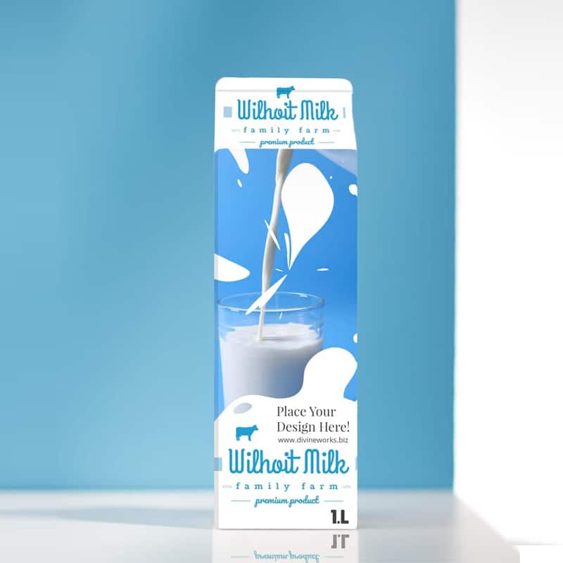 Free Milk Box Mockup » CSS Author