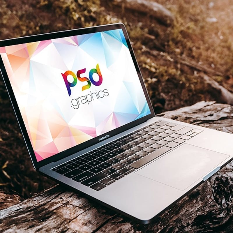 Outdoor Macbook Pro Mockup » CSS Author