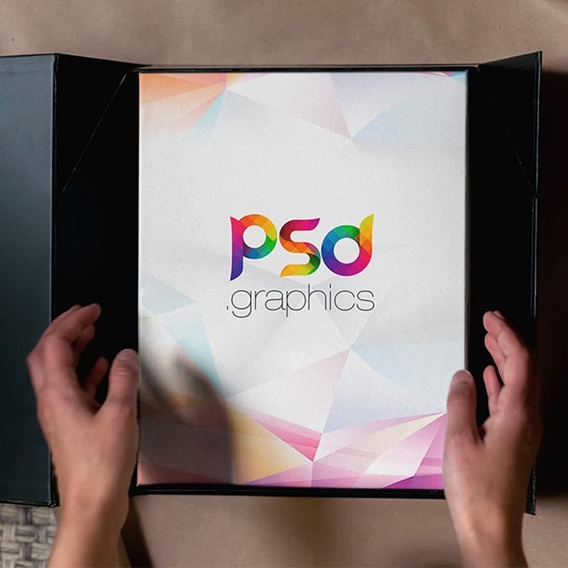 A4 Poster Unboxing Mockup Template » CSS Author