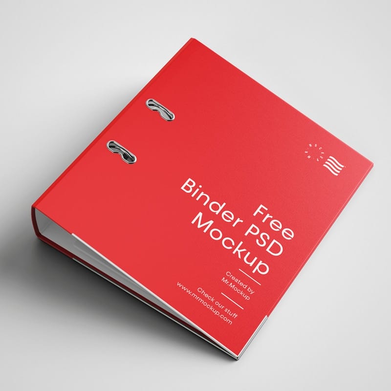Binder Cover Mockup » CSS Author