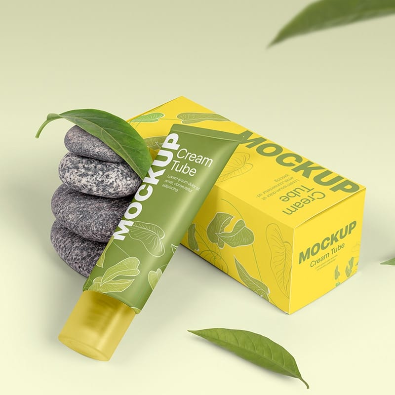 Free Cosmetic Cream Tube Mockup » CSS Author