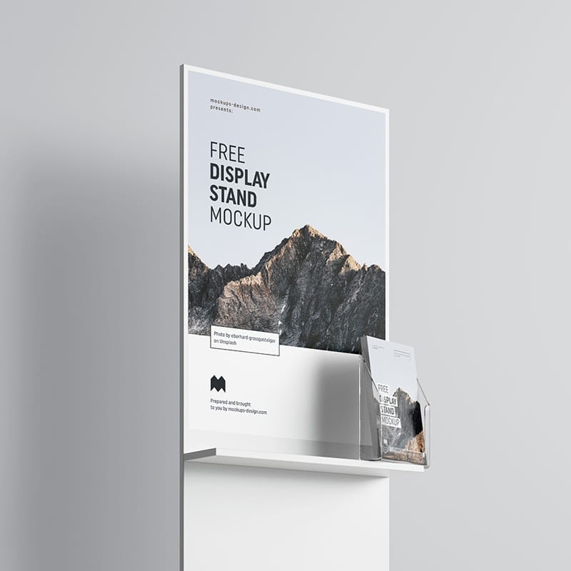 Free Poster Display Mockup » CSS Author