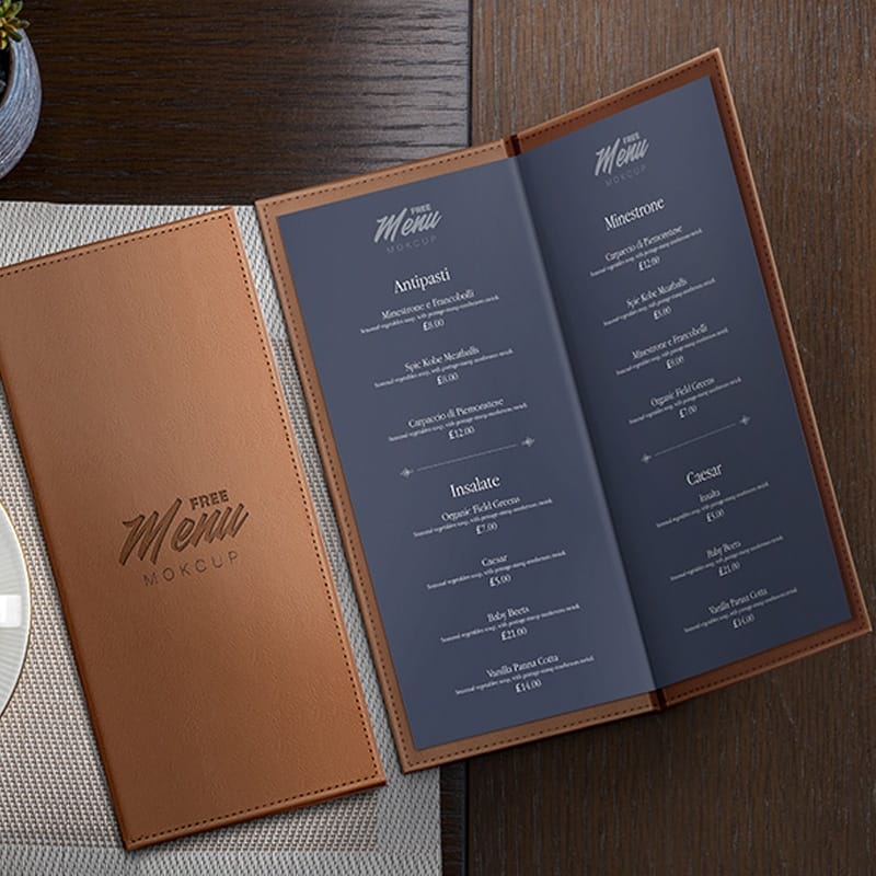 Free Restaurant Menu Mockup » CSS Author