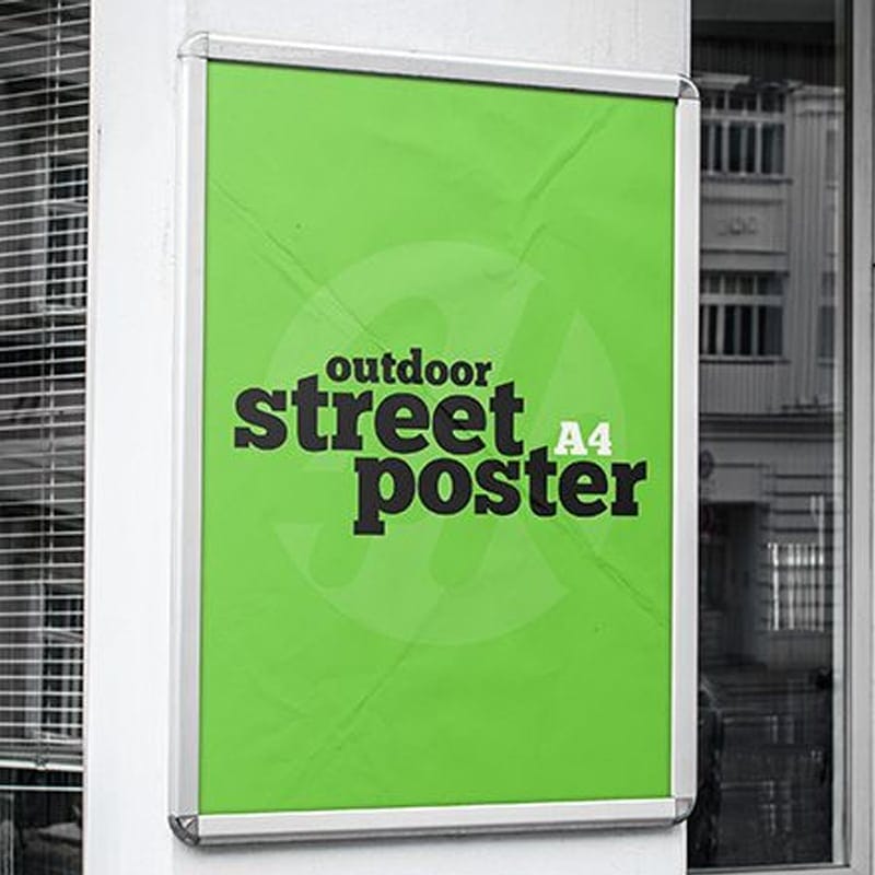 Free Street Poster MockUp » CSS Author
