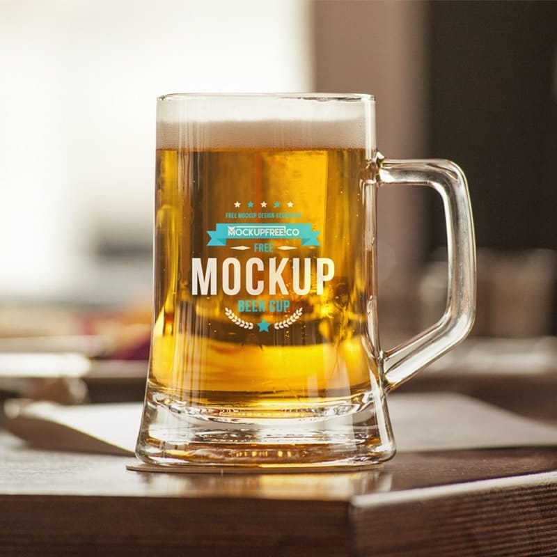 Beer Cup Free PSD Mockup » CSS Author