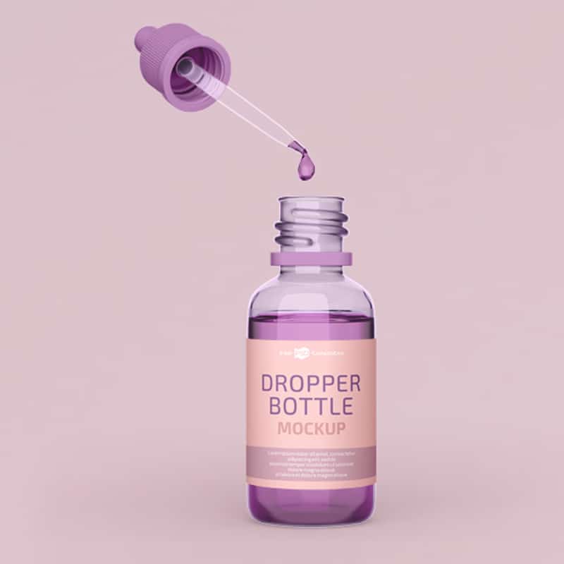 Free PSD Dropper Bottle Mockup Template » CSS Author Free PSD Dropper Bottle Mockup Template » CSS Author