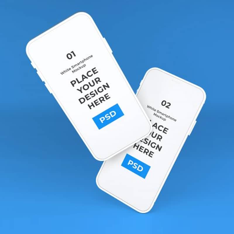 White IPhone Mockup » CSS Author