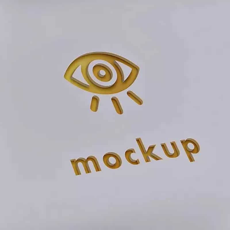 Cutout Logo Mockup » CSS Author