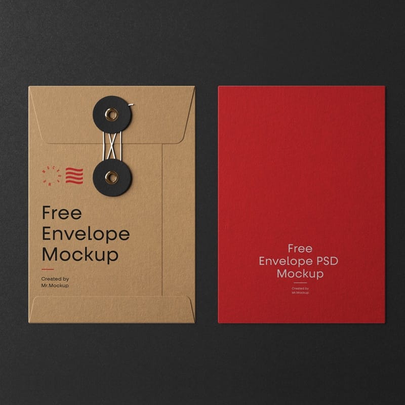 Envelope With String Mockup » CSS Author