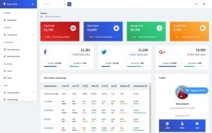 50+ Free Bootstrap 4 Admin Dashboard Templates 2024