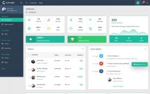 50+ Responsive Free AngularJS Admin Themes 2024