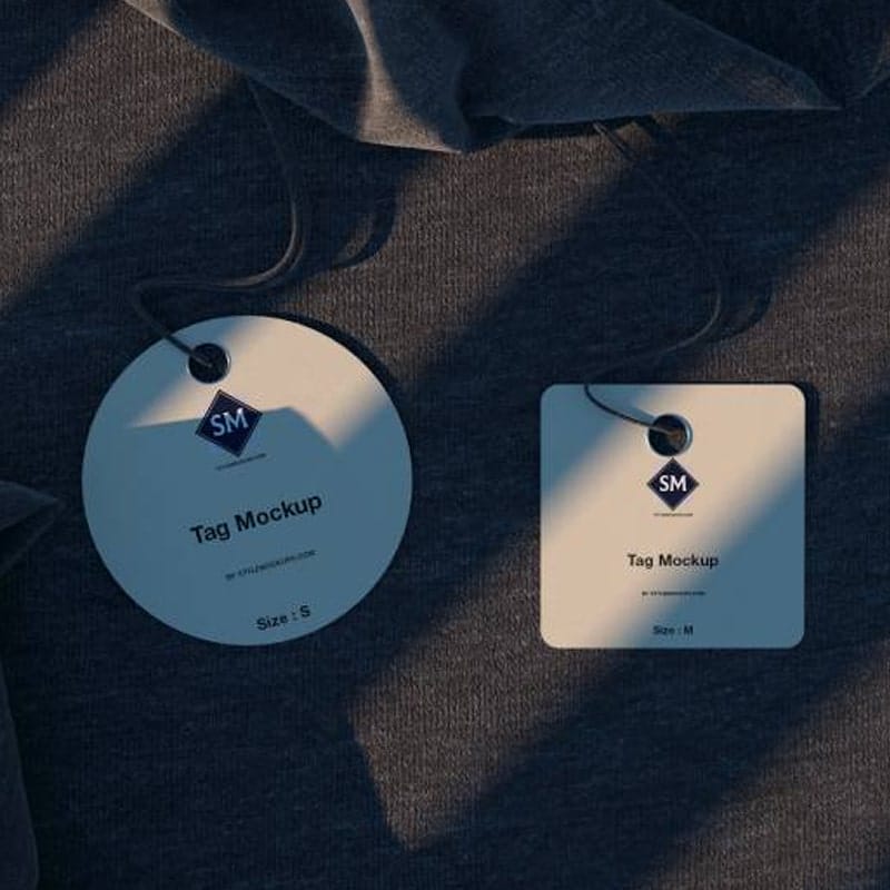 Free Hang Tag Mockup » CSS Author