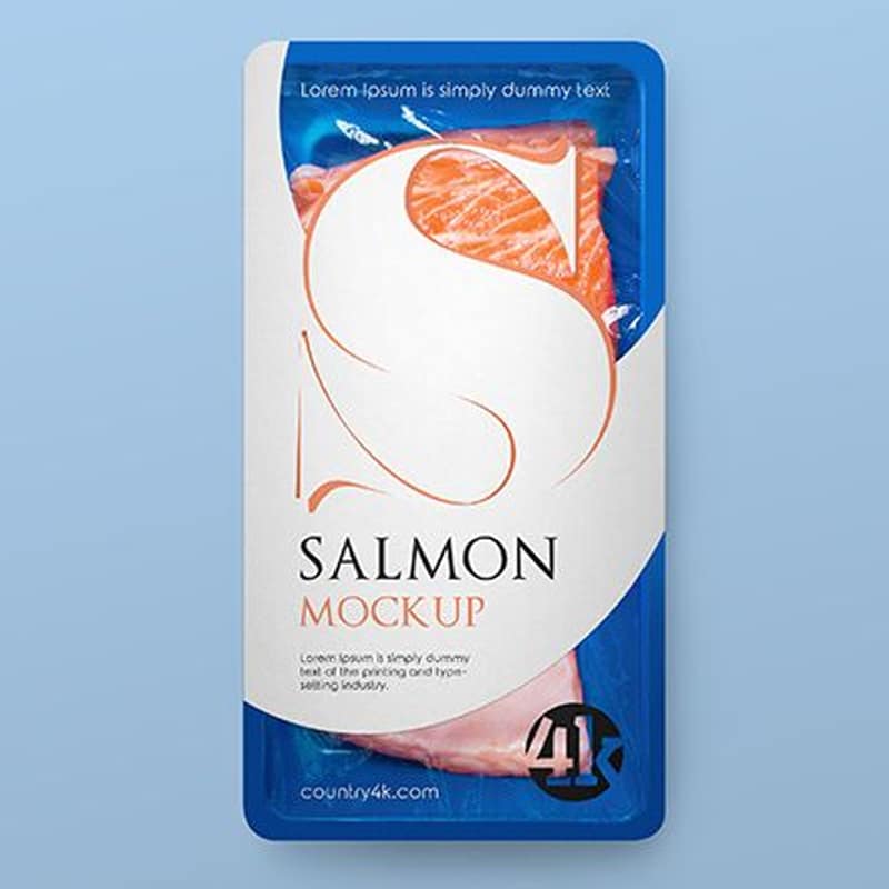 Free Tray With Fish Mockup » CSS Author