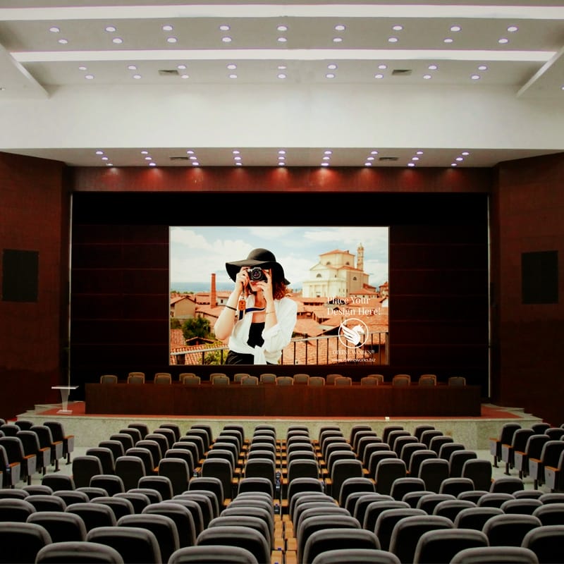 Conference Hall Screen Mockup » CSS Author