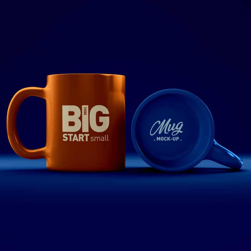 Free Coffee Mug Logo Mockup PSD » CSS Author