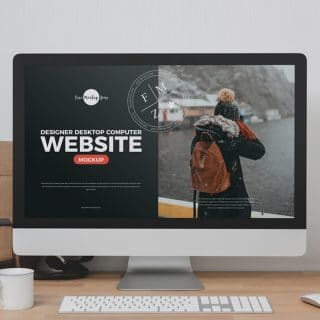 10+ Best Free Computer Mockup Templates » CSS Author