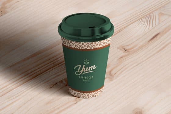 Free Perspective View Coffee Cup Mockup PSD » CSS Author