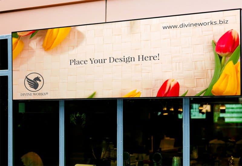 Front Store Signage Mockup » CSS Author