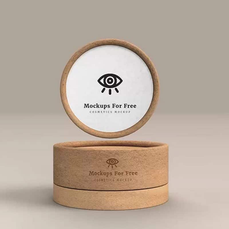 Cosmetic Craft Paper Can Mockup » CSS Author