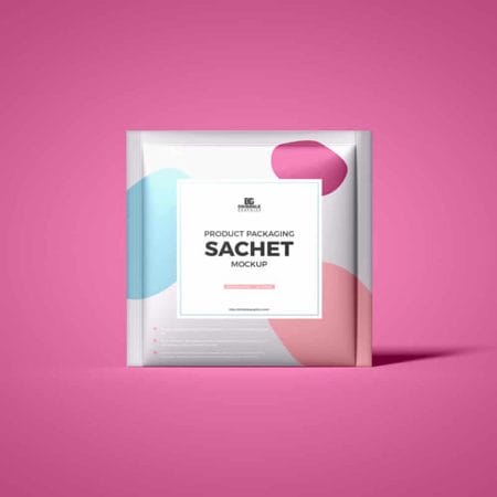 Free Product Packaging Sachet Mockup » CSS Author