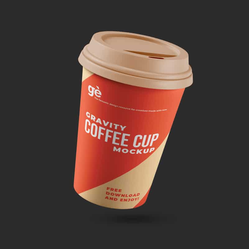 Gravity Coffee Cup Mockup » CSS Author