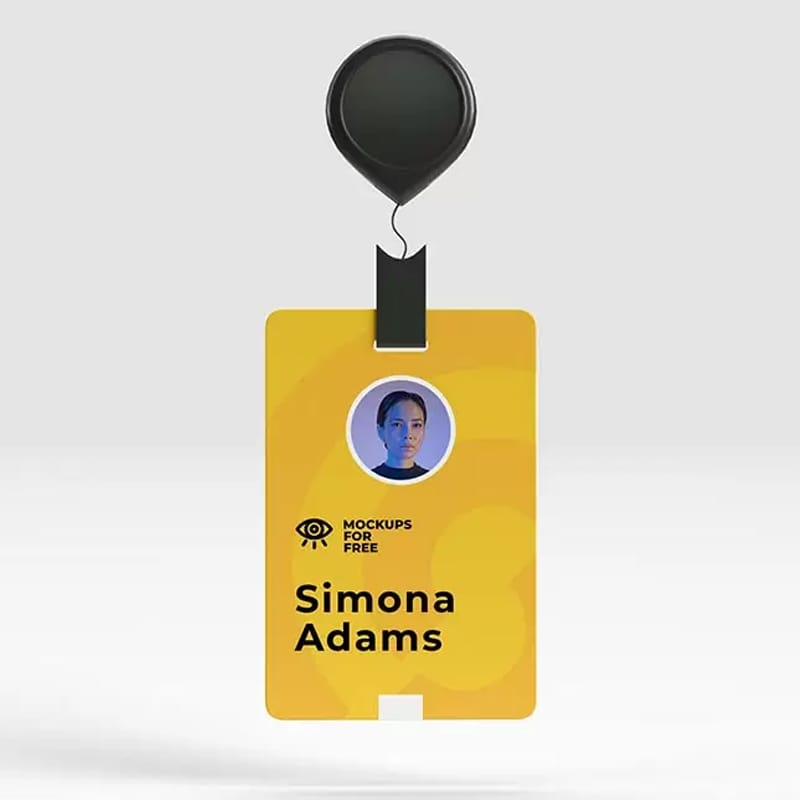 Worker / Employee Badge Mockup » CSS Author