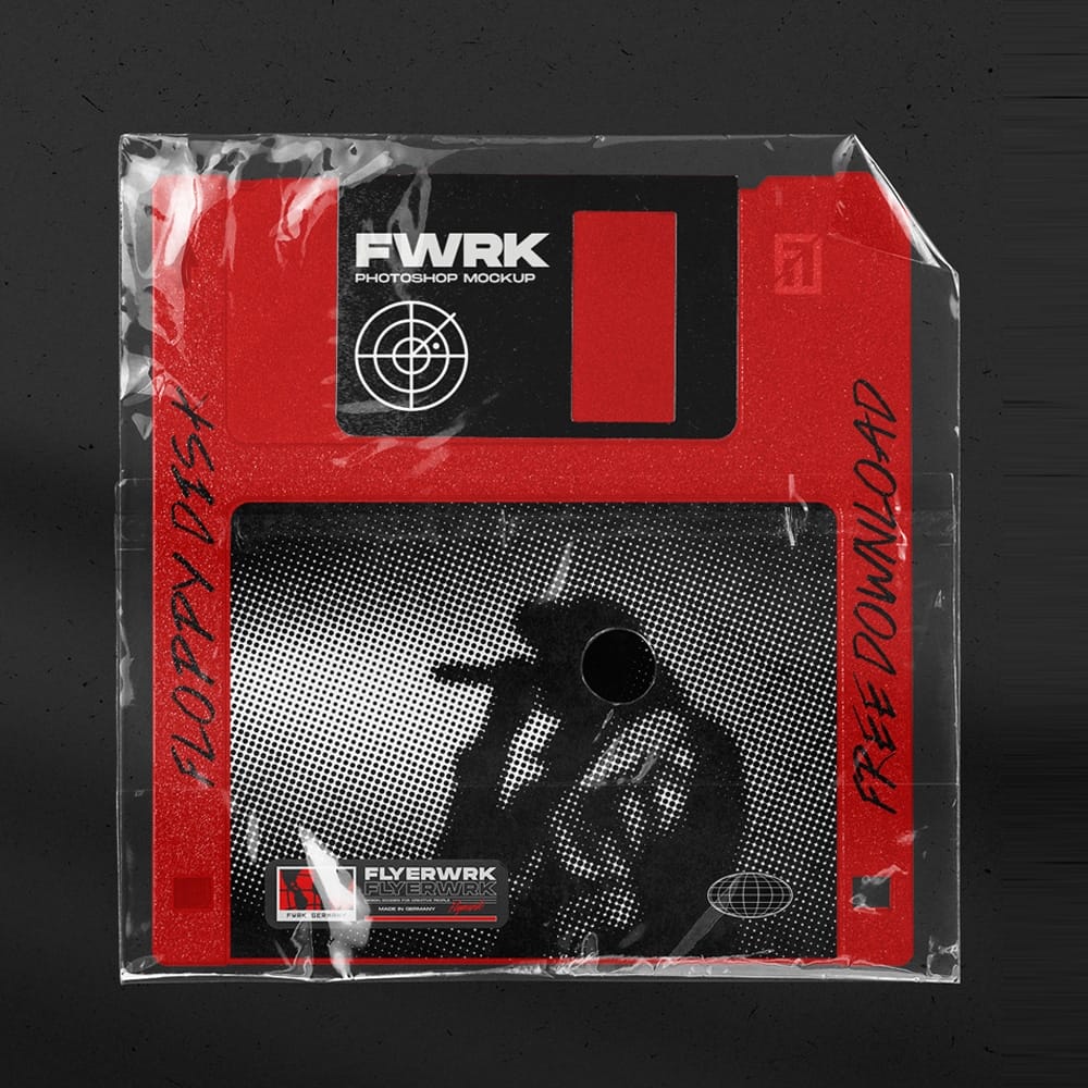 Free Floppy Disk Mockup » CSS Author