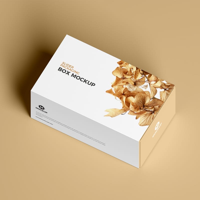 Free Slider Packaging Box Mockup Design » CSS Author