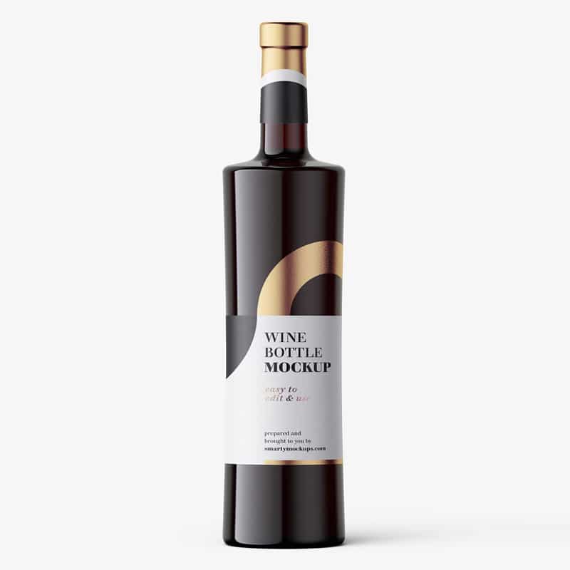 Wine Bottle Mockup » CSS Author
