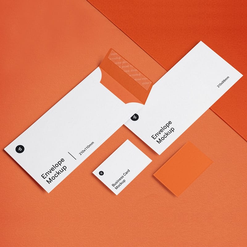 Envelope And Business Card Mockups » CSS Author