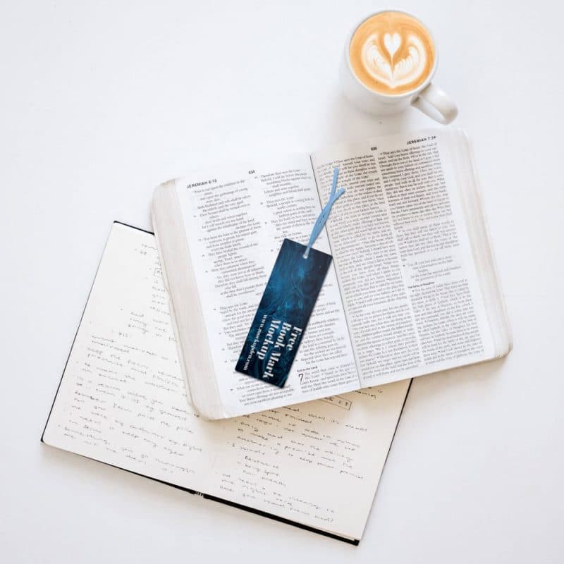 Free Bookmark Mockup PSD Template » CSS Author