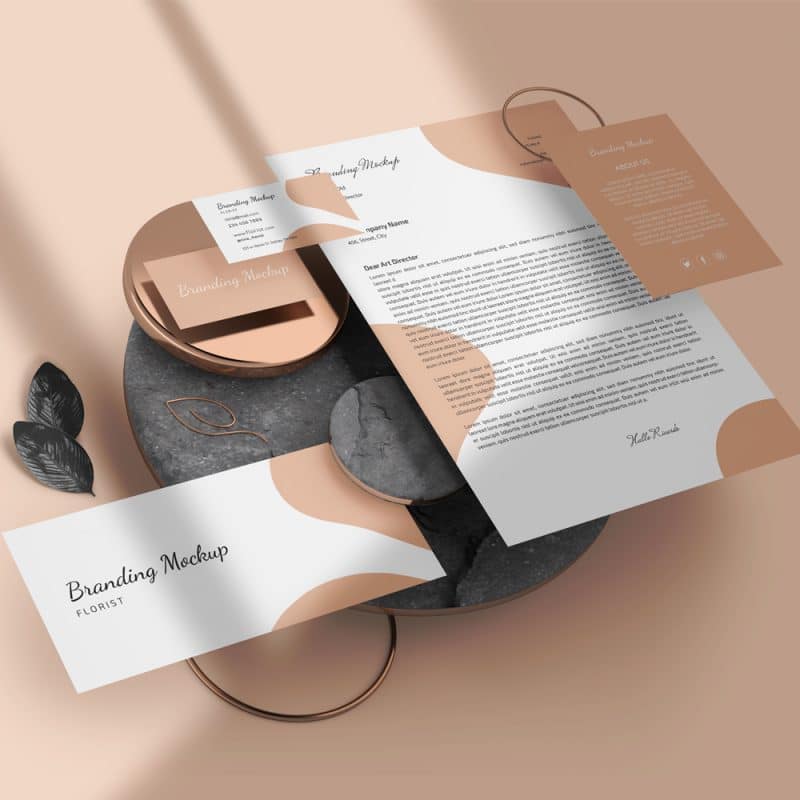 Free Branding Mockups In PSD » CSS Author