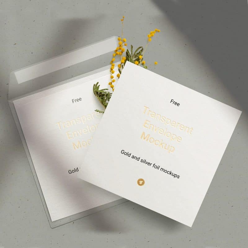 Free Envelope & Card Mockup » CSS Author