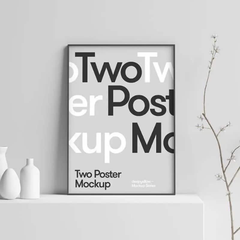 Free Poster Mockup PSD » CSS Author