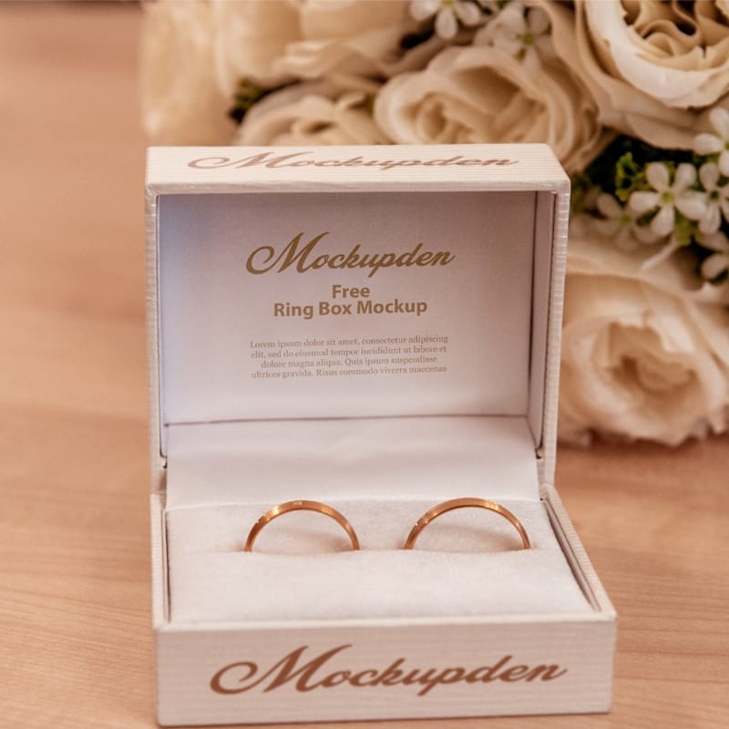 Free Ring Box Mockup PSD Template » CSS Author