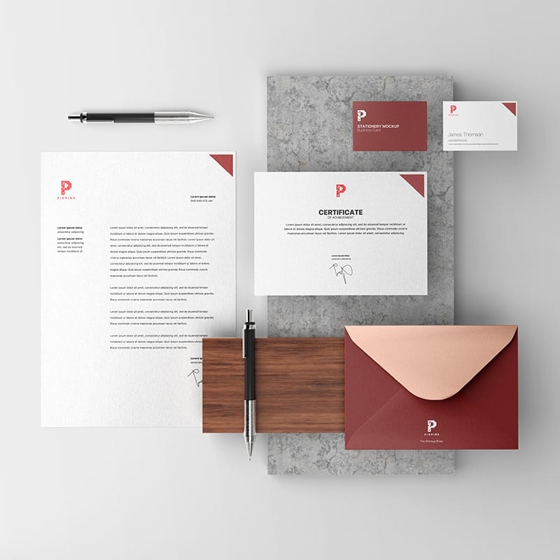 Free Branding Identity Stationery Mockup » CSS Author Free Branding Identity Stationery Mockup » CSS Author