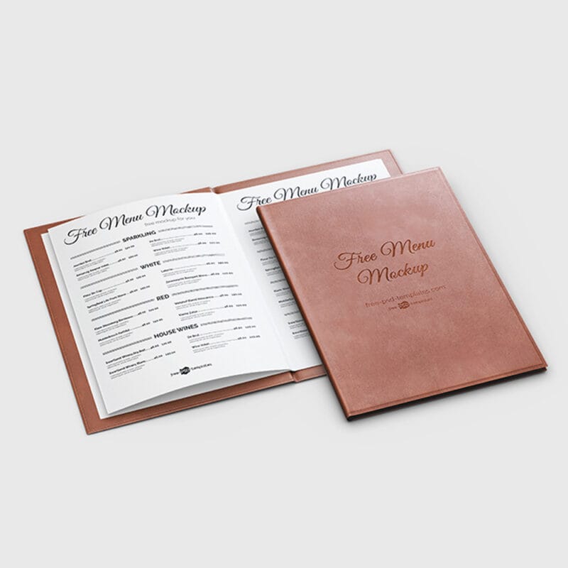 Free PSD Menu Mockup Template » CSS Author