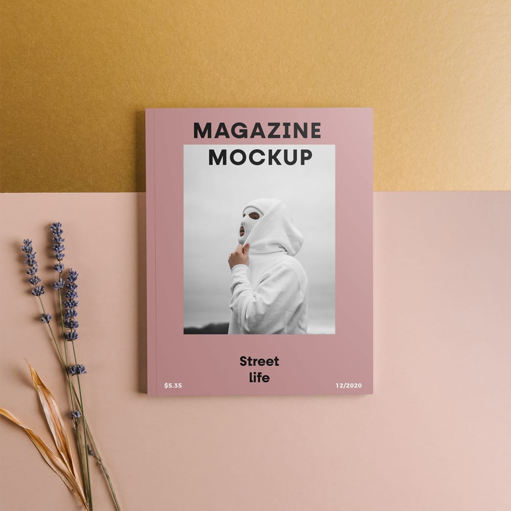 Magazine Front Cover Mockup » CSS Author