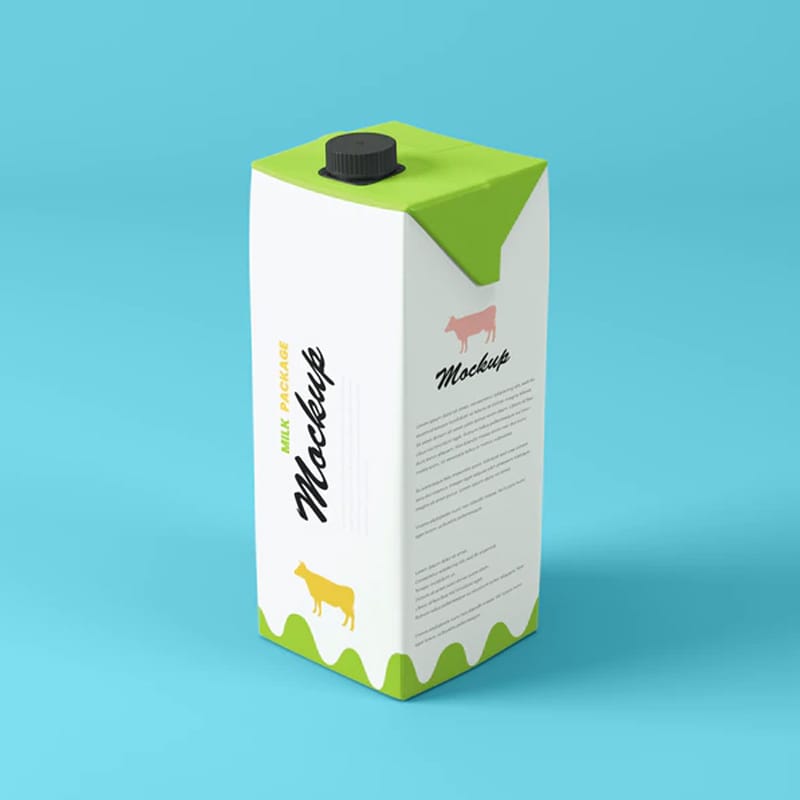 Tetra Pak 1L Package Mockup » CSS Author