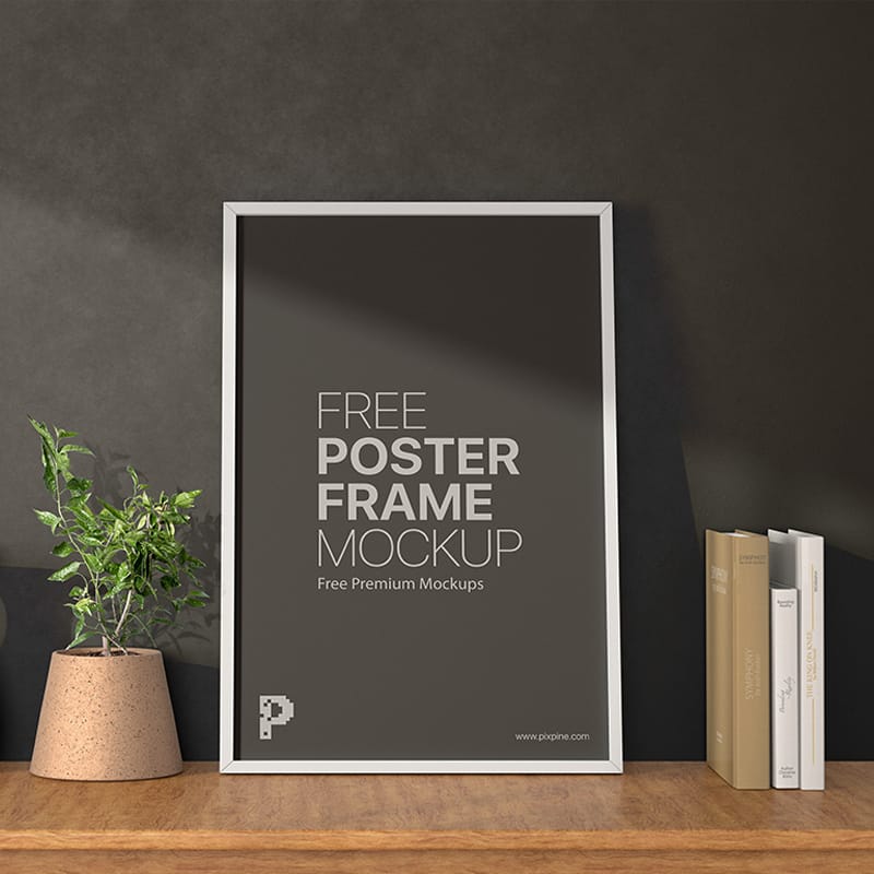 Free Poster Frame Mockup » CSS Author