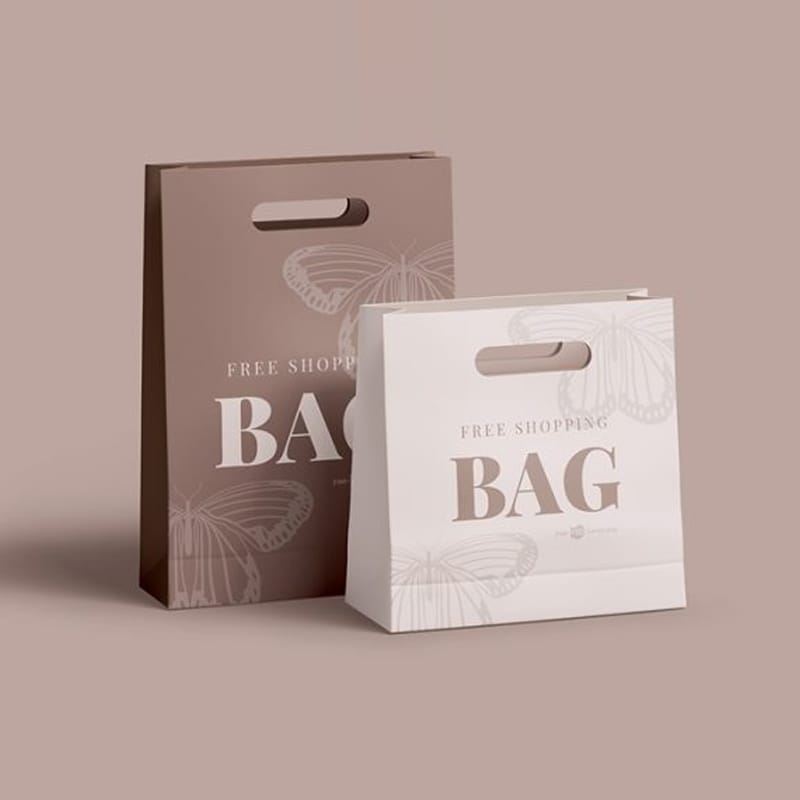 Free Shopping Bag Mockup » CSS Author